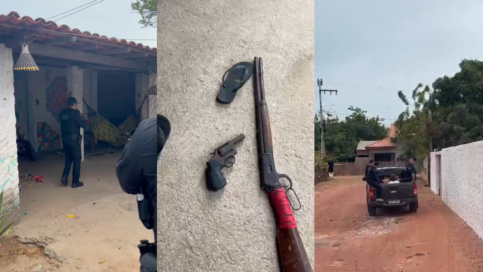 Ponto de venda de drogas com segurança armada é descoberto; 3 presos | G1