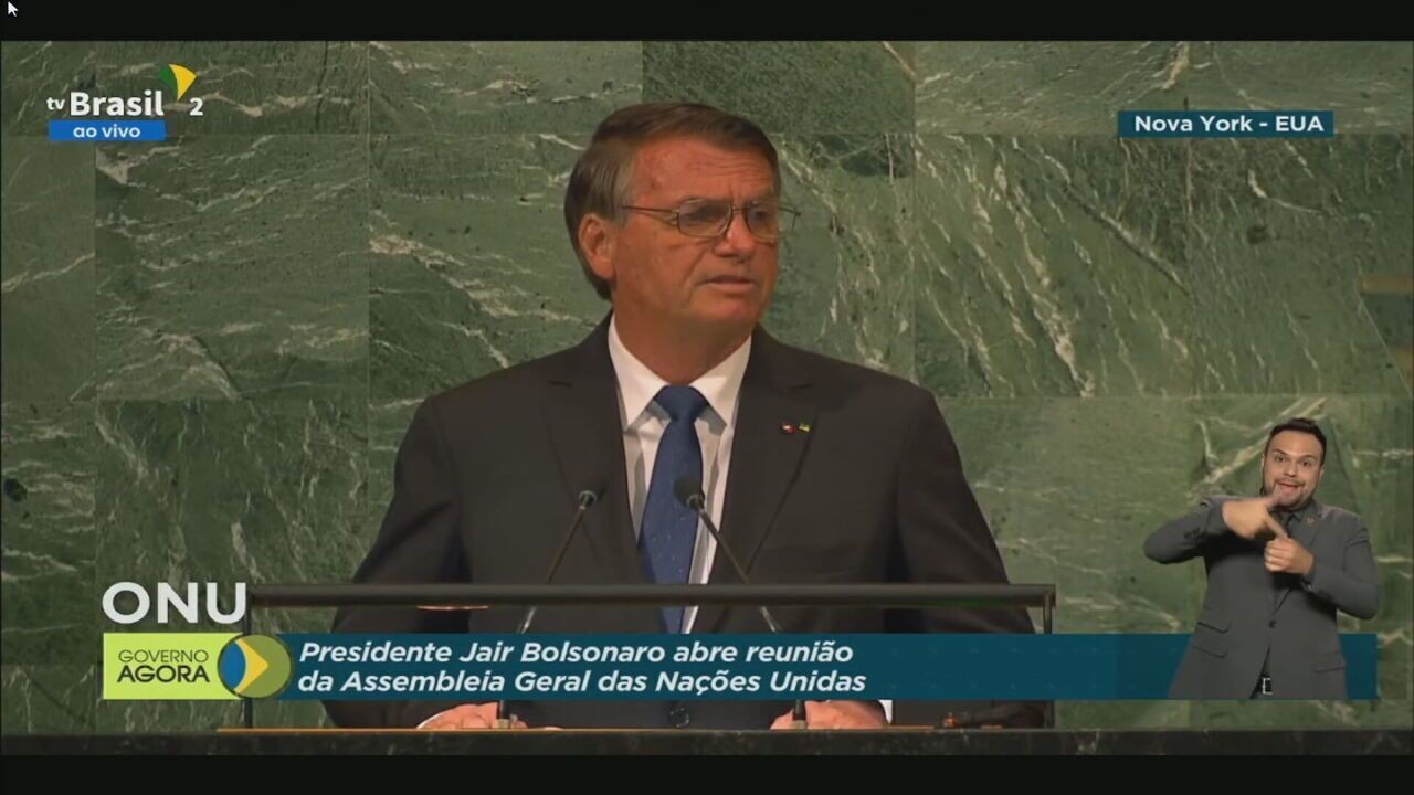 Bolsonaro descreve um país fictício ao plenário da ONU | Blog da Sandra ...