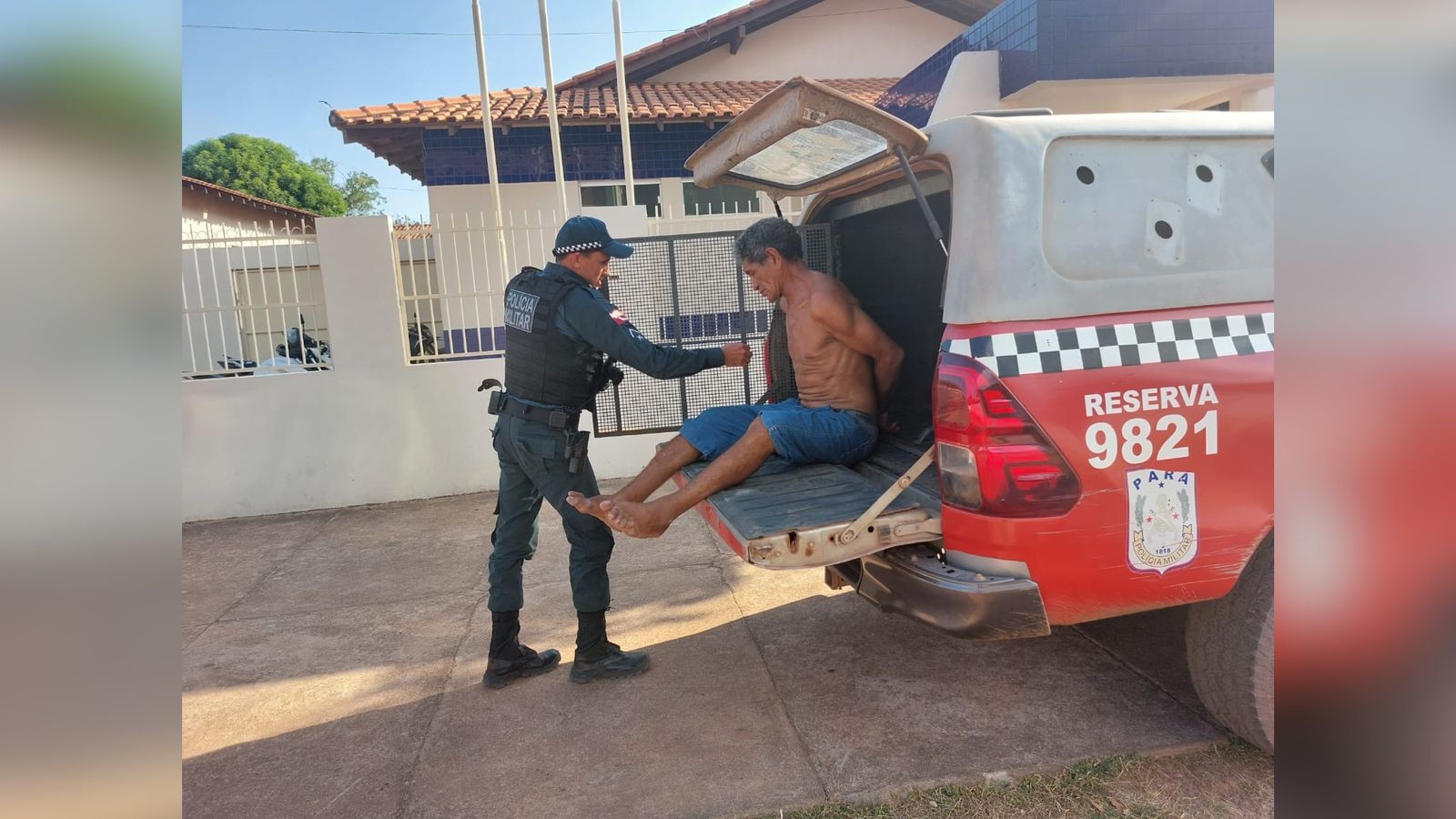Homem é preso após ameaçar mulher com terçado em Alenquer; vítima ...