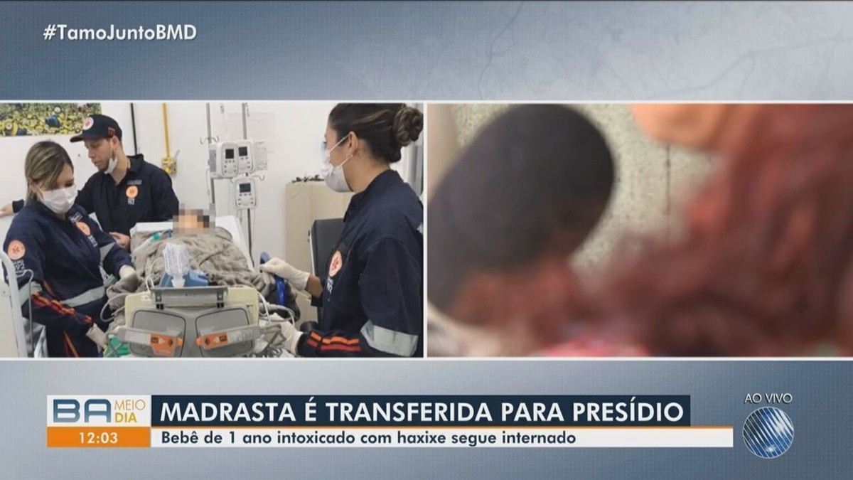 Madrasta De Bebê Intoxicado Com Haxixe Na Bahia é Transferida Para