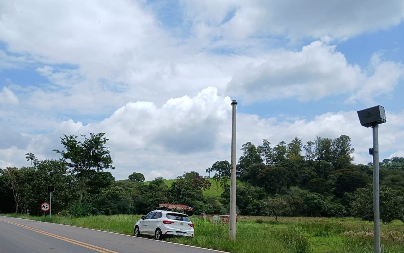 Novo radar começa a funcionar na MG-290, em Inconfidentes | G1
