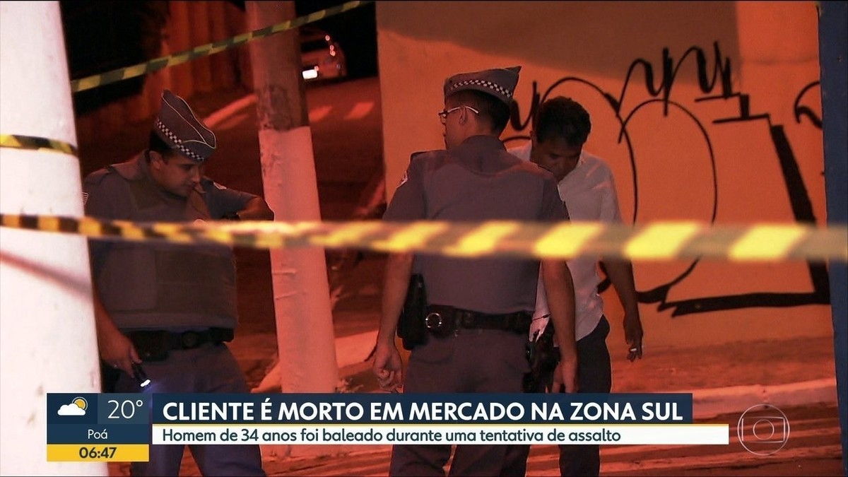 Cliente Morre Baleado Durante Tentativa De Assalto A Supermercado Na