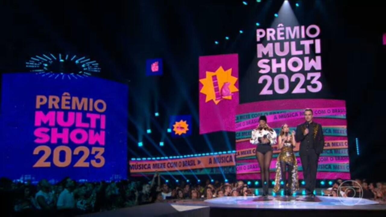 Iza é a grande vencedora do Prêmio Multishow | Jornal Nacional | G1