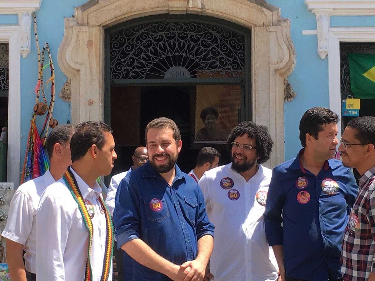 Candidato à presidência, Boulos visita a Bahia pela primeira vez em ...
