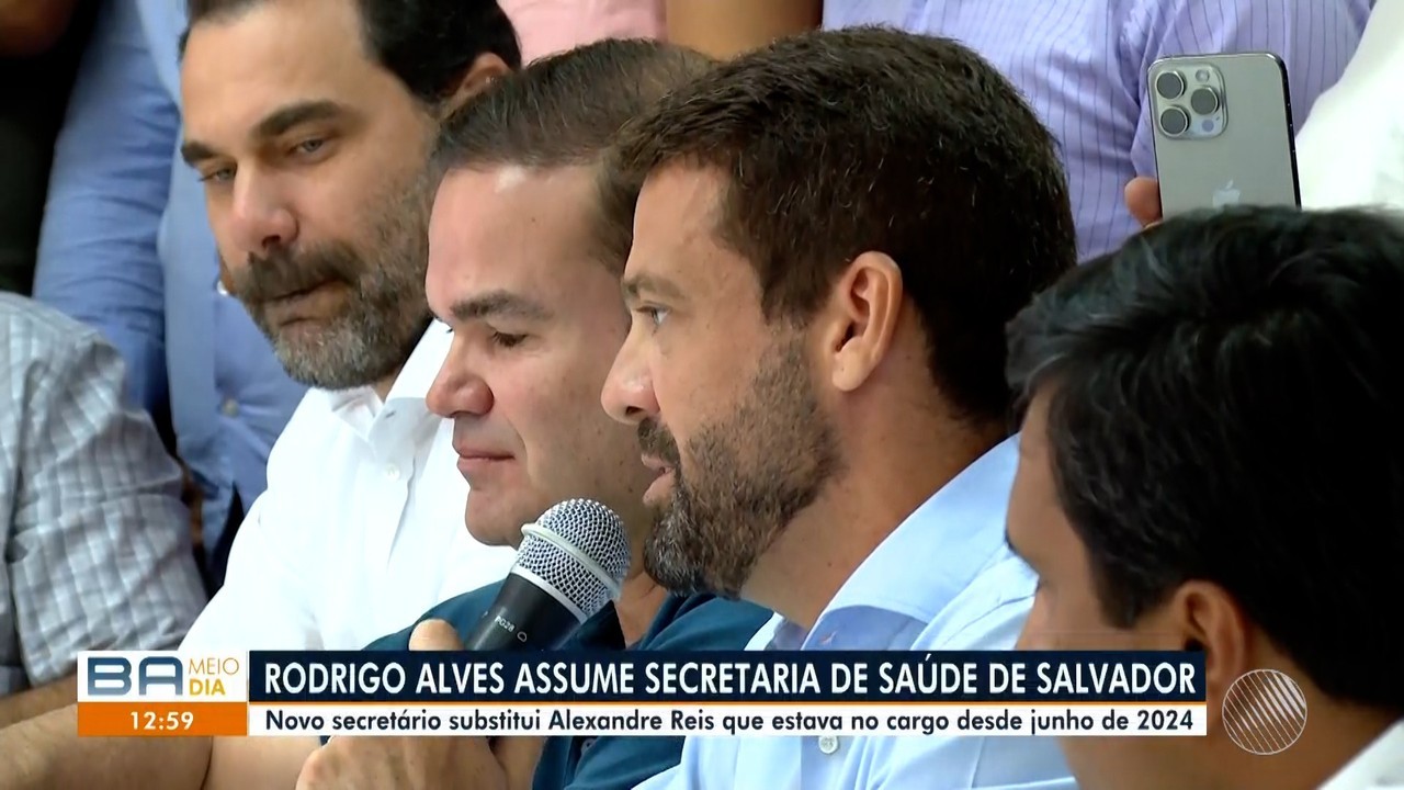 Rodrigo Alves é anunciado como novo secretário de Saúde de Salvador