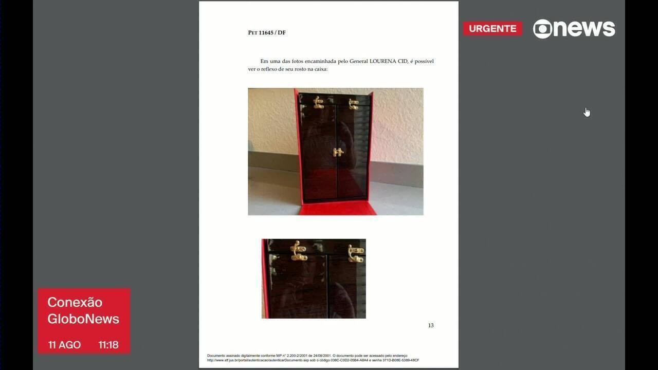 Rosto de pai de Mauro Cid aparece em reflexo em foto usada para ...