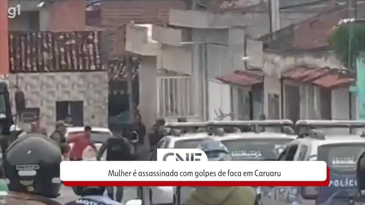 Mulher é assassinada com golpes de faca em Caruaru; ex-companheira do ...