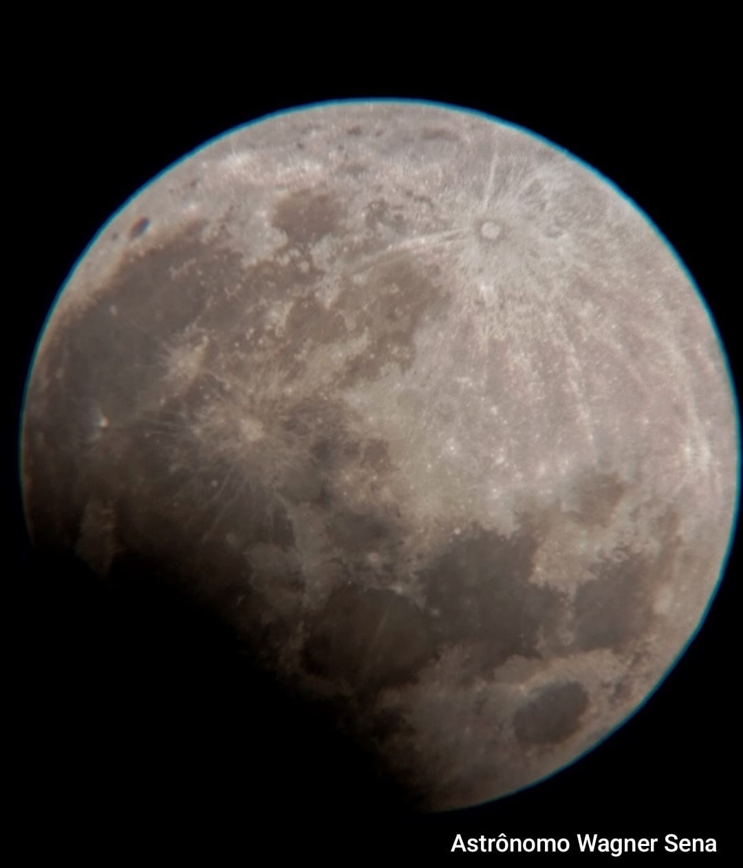 Astrônomo registra, em Cabo Frio, o último eclipse parcial da lua de ...