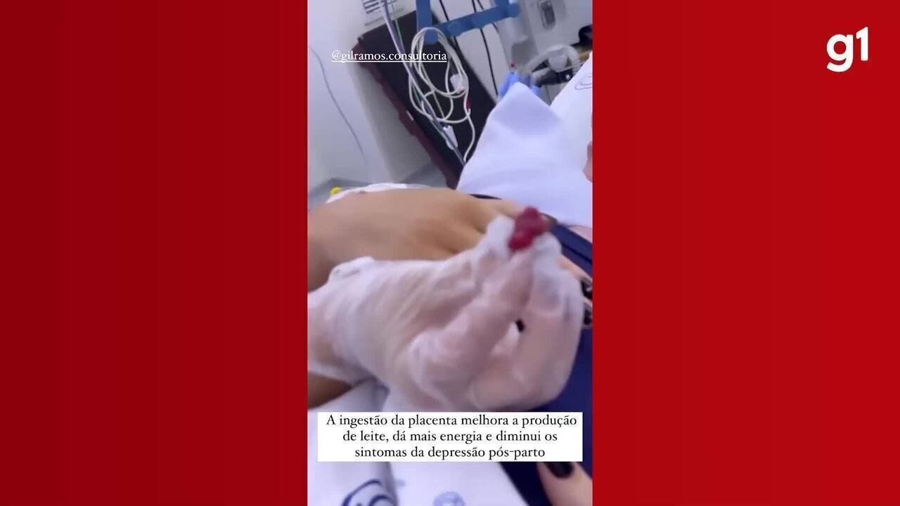 Comer placenta faz bem para a mãe? Especialistas alertam sobre riscos | G1