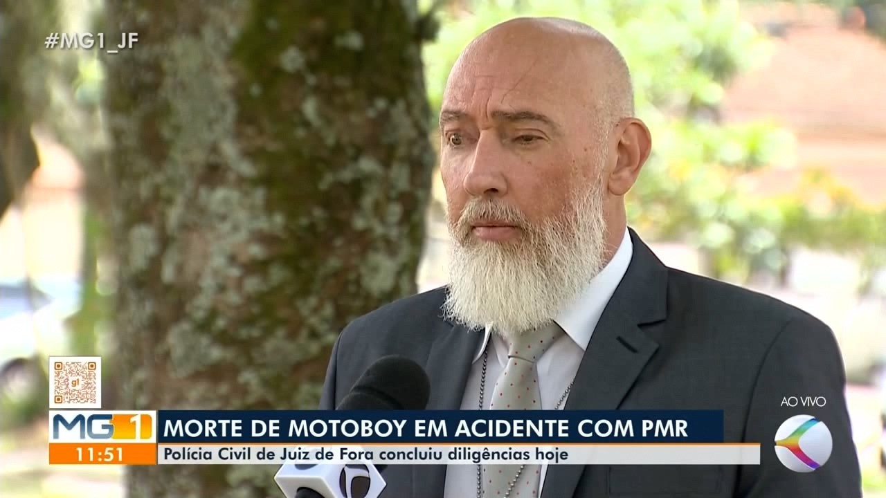 Inquérito de acidente com viatura policial que matou motoboy em Juiz de Fora não aponta motivo ...