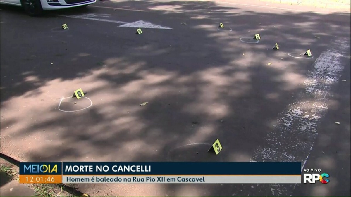 Homem é morto a tiros em Cascavel | Oeste e Sudoeste | G1