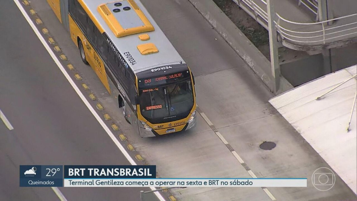 BRT Transbrasil: serviço começa sábado, da Penha ao Terminal Gentileza ...