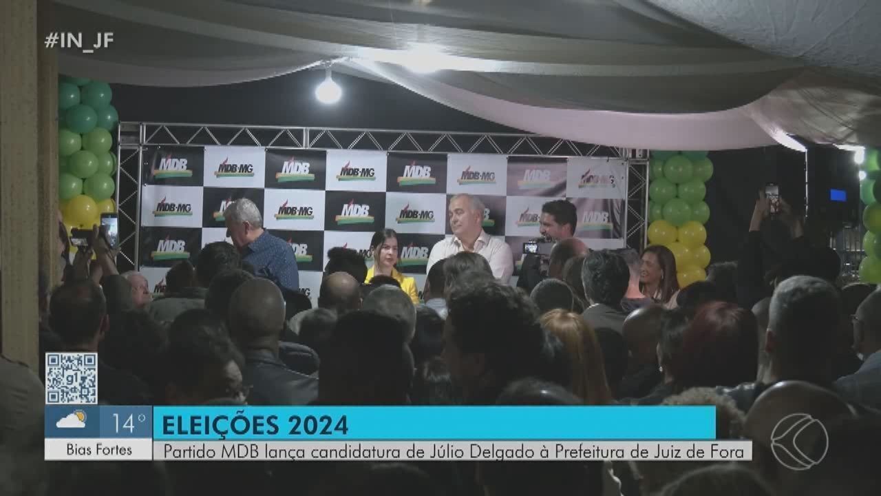 MDB lança candidatura de Júlio Delgado à Prefeitura de Juiz de Fora ...
