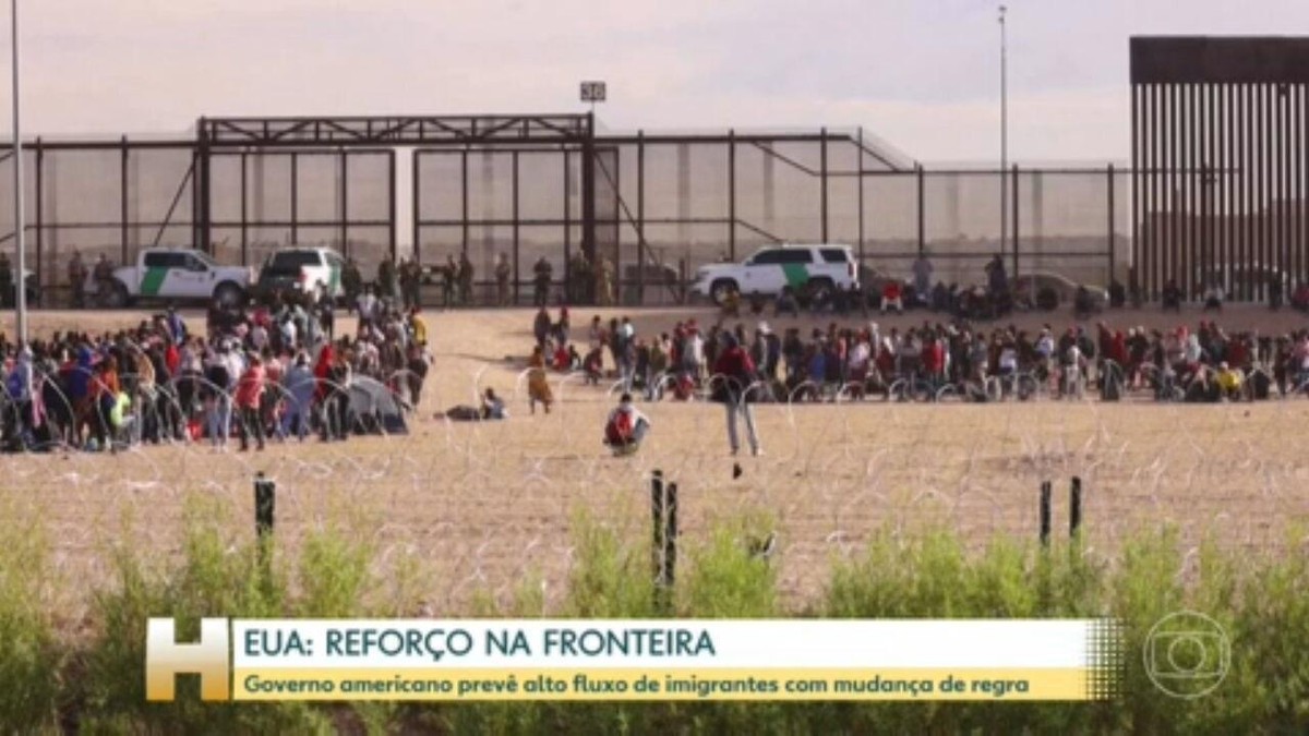 EUA têm 24 mil agentes na fronteira com o México em antecipação ao fim ...