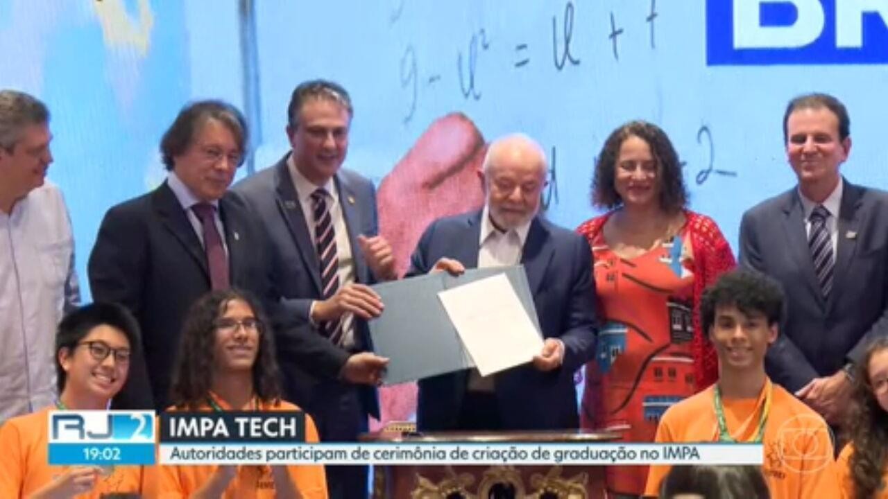 Lula participa de evento que oficializa curso de graduação do Impa no ...