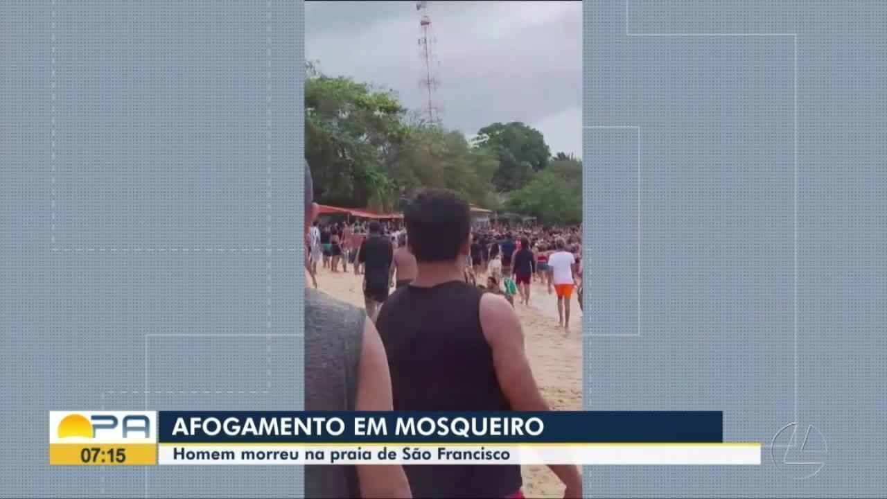 Jovem de 20 anos morre após se afogar em praia de Mosqueiro, distrito ...
