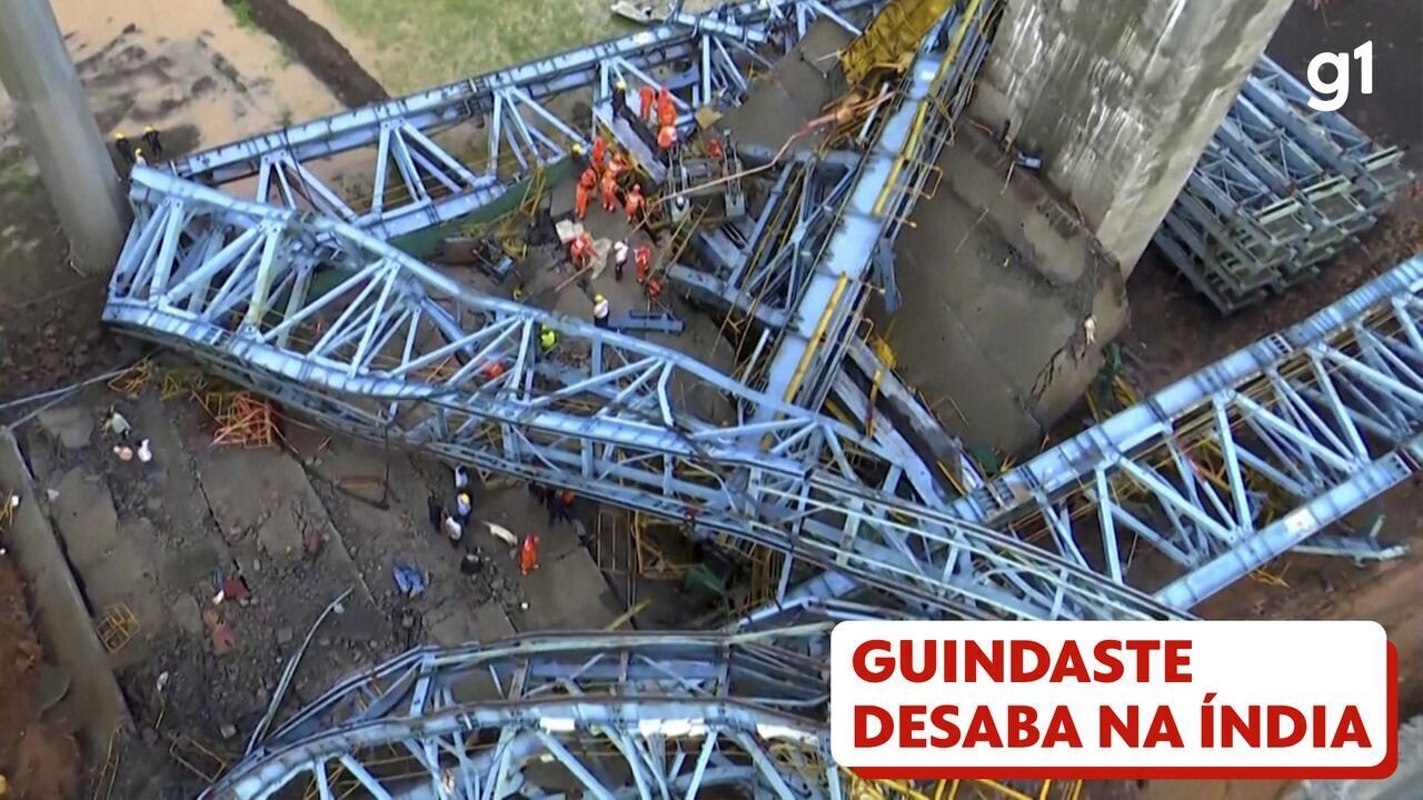 Guindaste desaba e mata 17 trabalhadores durante construção de ponte na ...