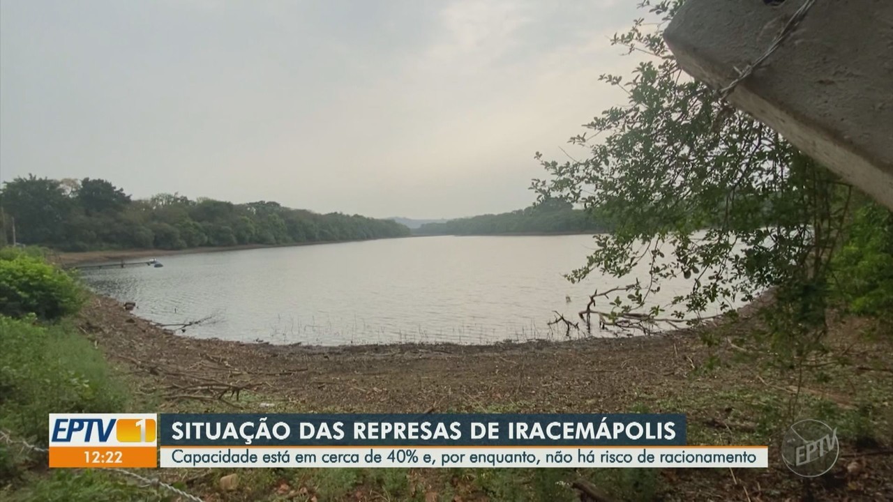 Represas em Iracemápolis operam com 40% da capacidade de abastecimento ...
