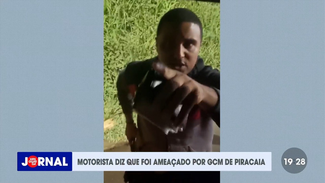 Corregedoria da GCM vai investigar conduta de agente de Piracaia filmado armado durante ...