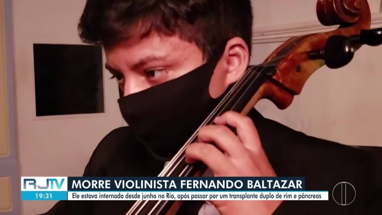 Morre aos 26 anos Fernando Baltazar, violoncelista da ONG Orquestrando ...