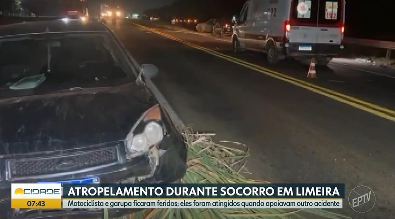 Atropelamento em Limeira: motorista foge sem após acidente na SP-151