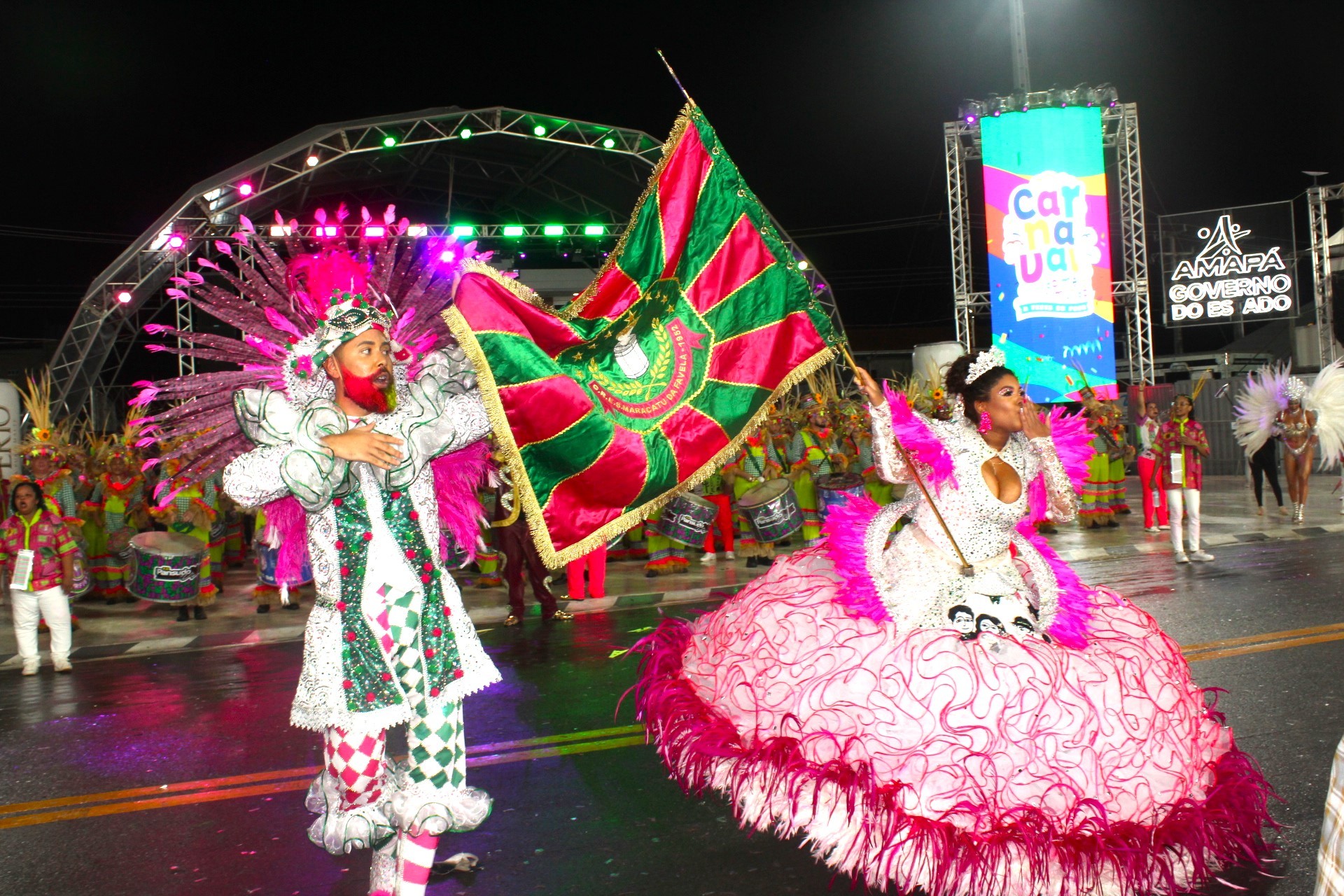 FOTOS: veja como foi o segundo dia de desfiles das escolas de samba do Amapá | Carnaval 2024 no ...