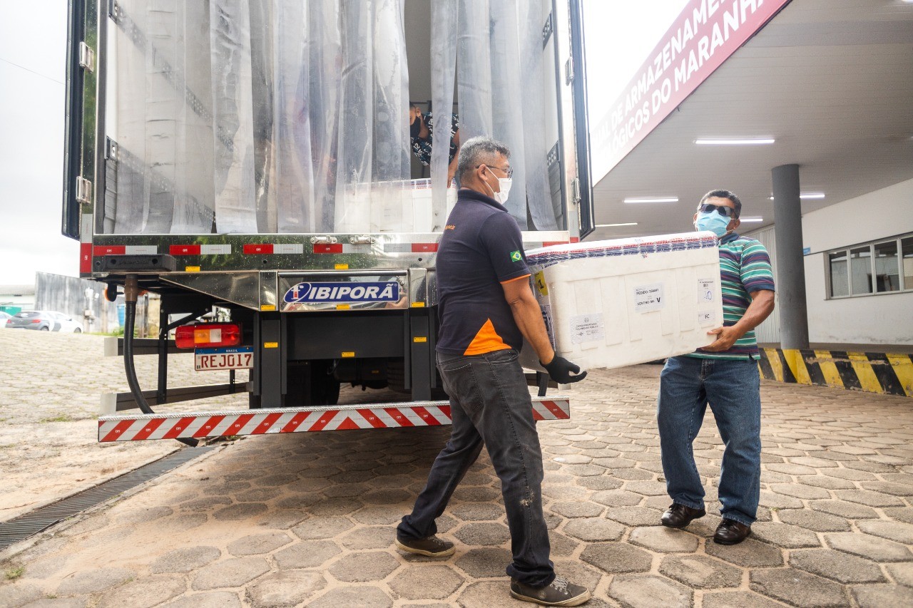 Maranhão recebe nova remessa de vacinas AstraZeneca com 175,5 mil doses | Maranhão | G1