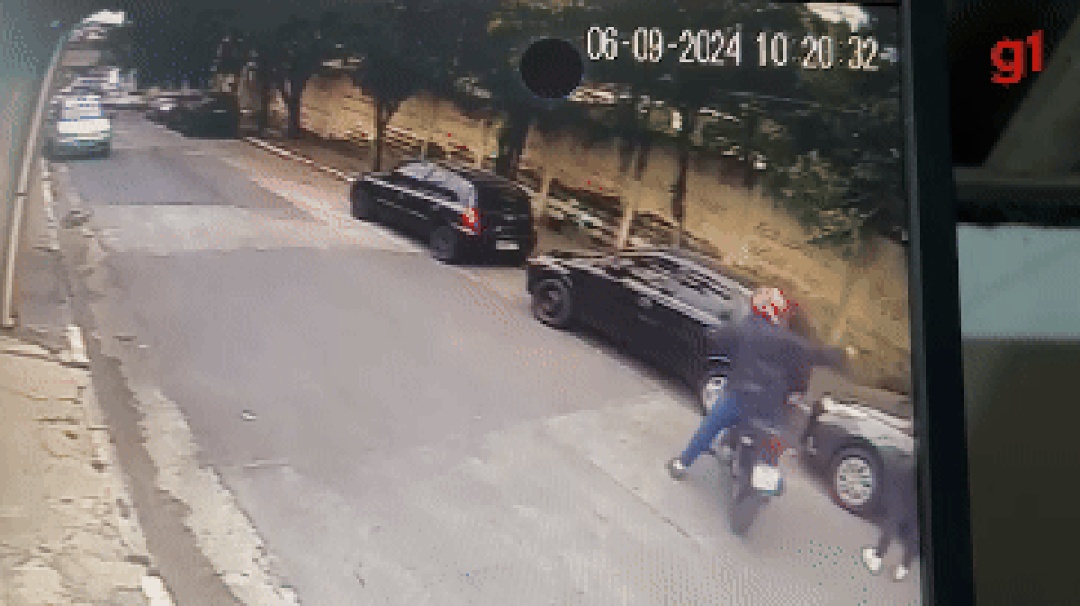 VÍdeo Pm De Folga Reage A Tentativa De Assalto E Atira Em Motociclista
