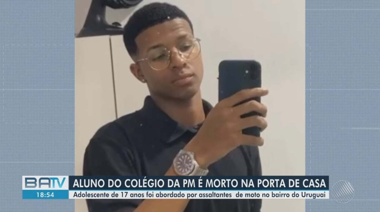 Aluno do Colégio da Polícia Militar é morto durante tentativa de assalto em Salvador; suspeitos ...
