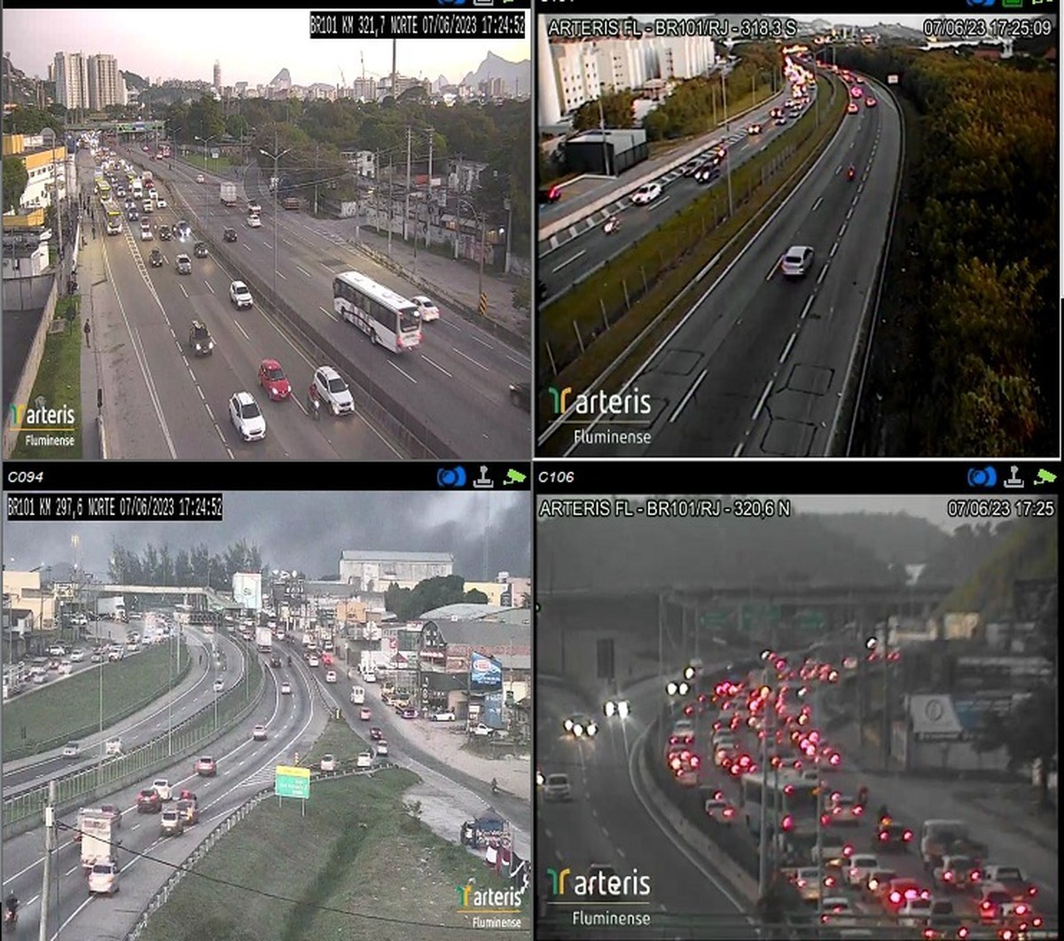 Saída para o feriadão: trânsito no Rio chega a 250 km, mais que o dobro ...