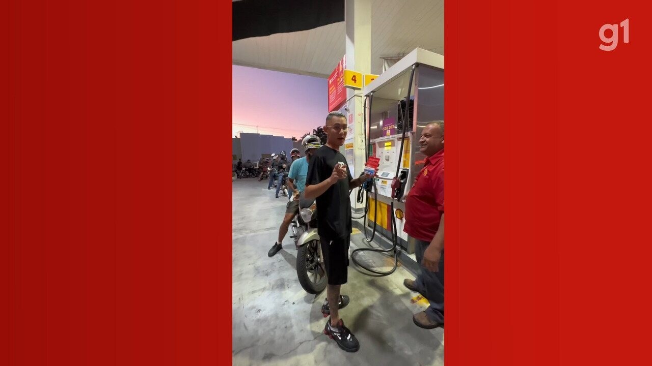 Influenciador doa R$ 10 mil em combustível para motoboys encherem o ...