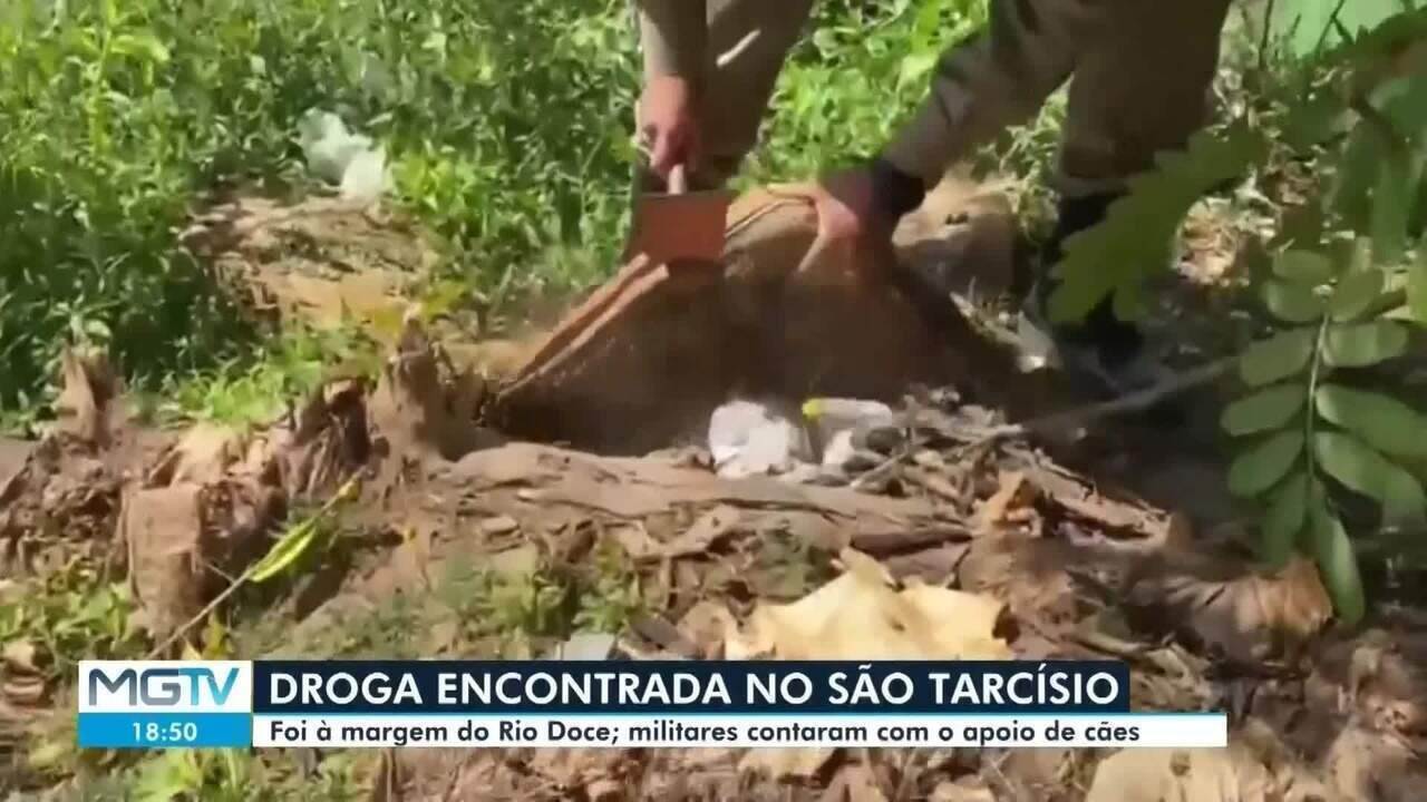 PM apreende droga enterrada à margem do Rio Doce em Governador ...