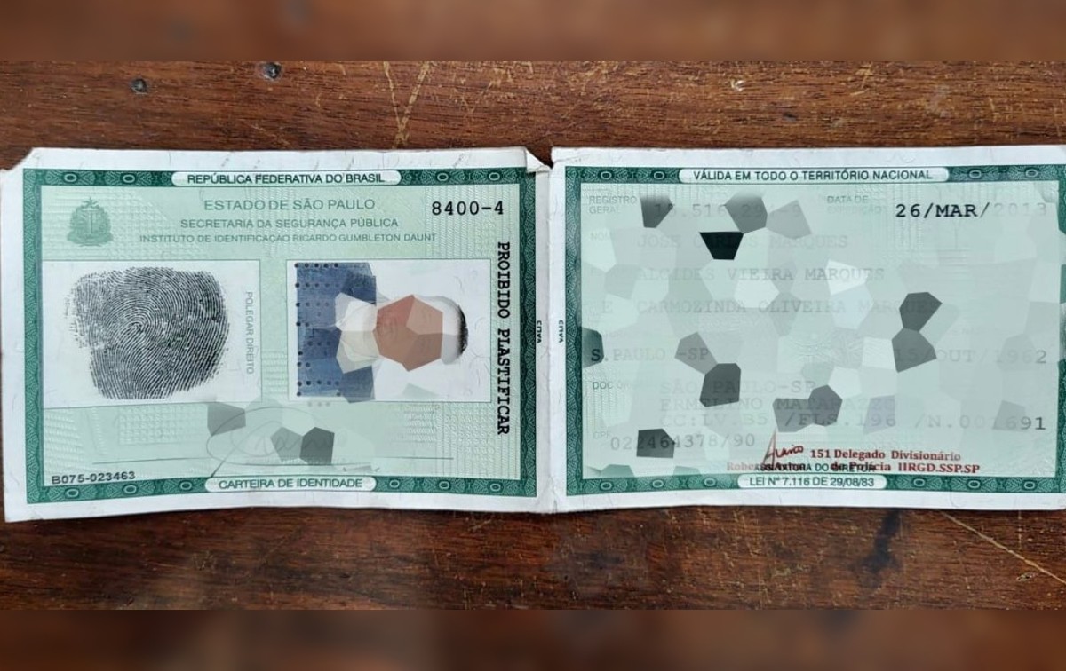 Homem é preso após tentar abrir conta bancária com documento falso no ...