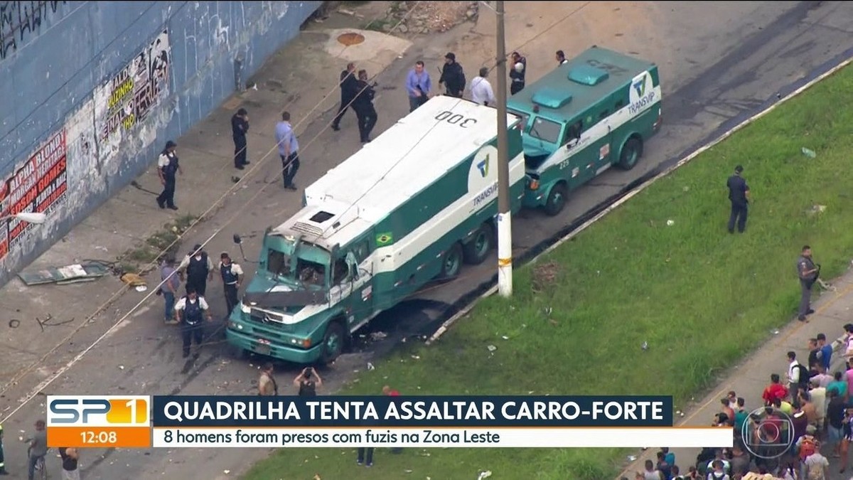 Polícia Sabia De Tentativa De Assalto A Carro Forte Na Zona Leste De Sp