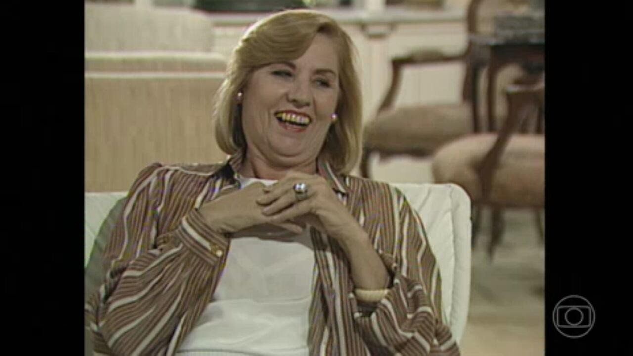 Atriz Jacqueline Laurence morre aos 91 anos | Jornal Nacional | G1