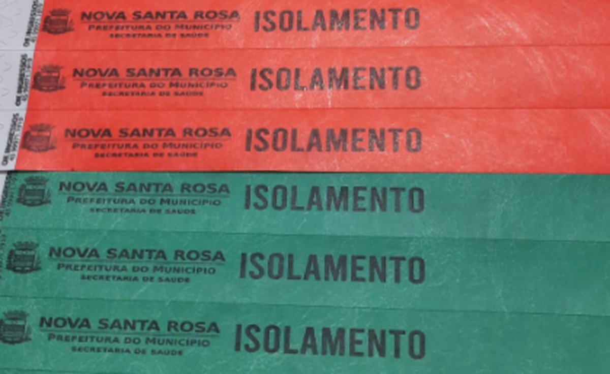 Nova Santa Rosa Obriga Uso De Pulseiras Para Identificar Pacientes