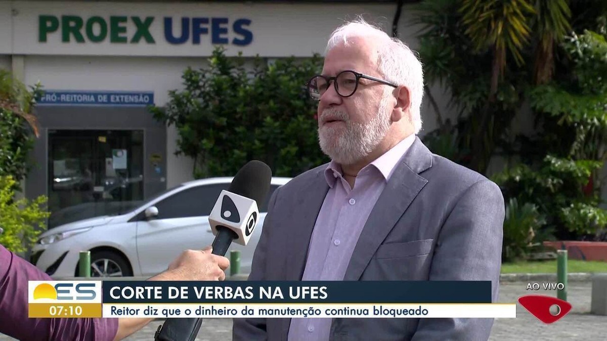 Ufes segue sem receber todos os recursos para pagar as despesas da ...