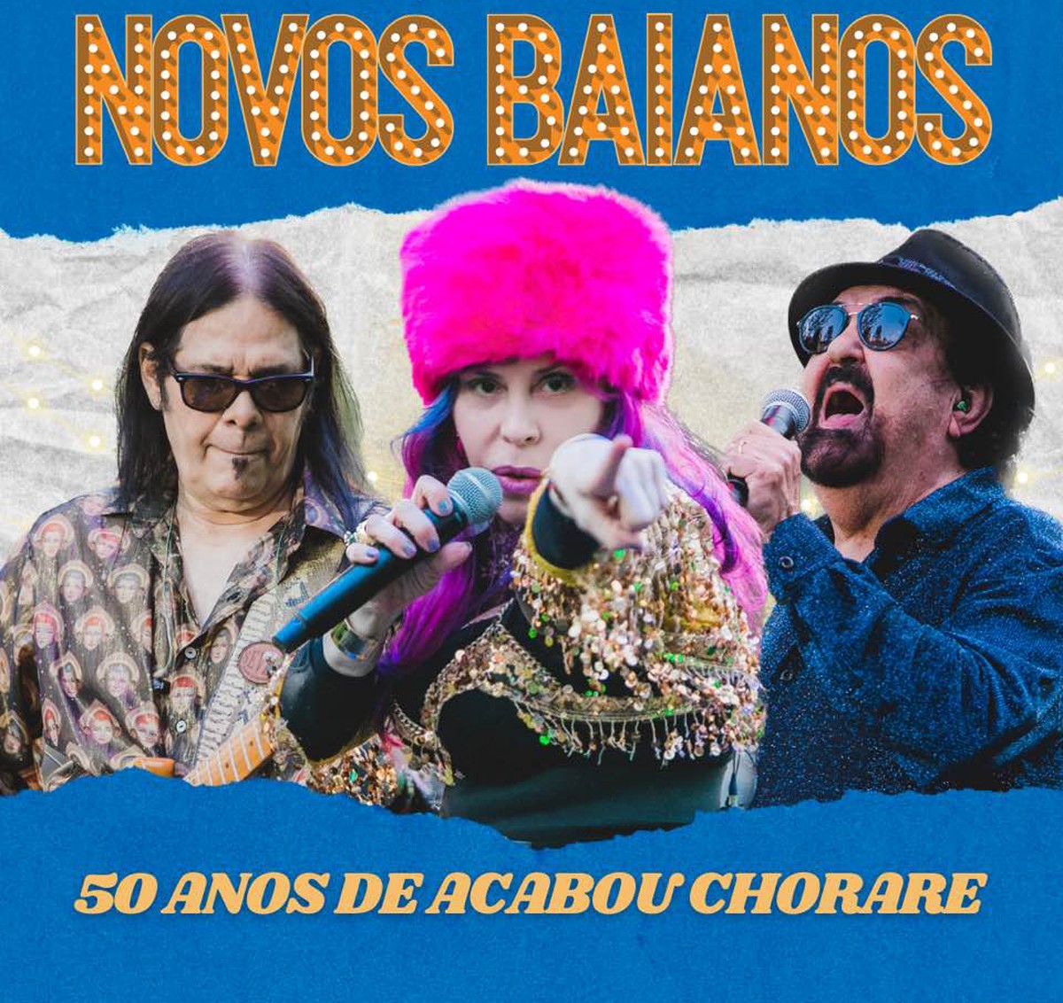 Sem Moraes Moreira, turnê dos Novos Baianos para celebrar álbum 'Acabou ...