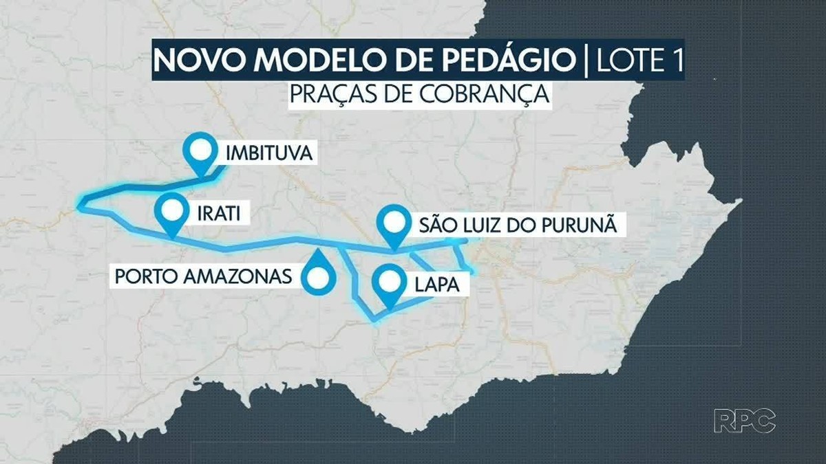 Rodovias Do Lote 1 Do Novo Modelo De Pedágio Do Paraná Terão Sinal 4g