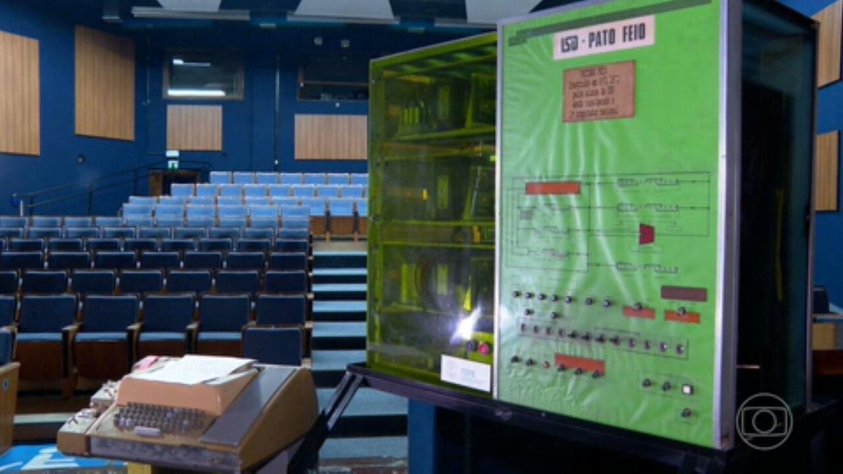 Primeiro computador brasileiro completa 50 anos | Jornal Nacional | G1