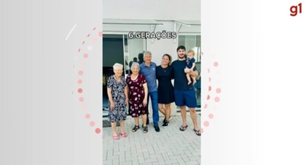 Do caçula à tataravó: família reúne quase 100 anos de história ao ...