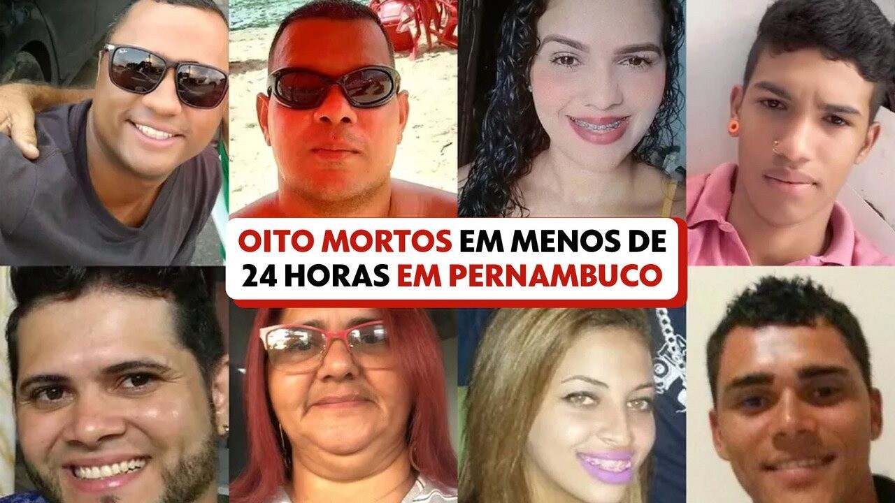 Cronologia dos assassinatos em PE; dois PMs, suspeito e cinco parentes ...