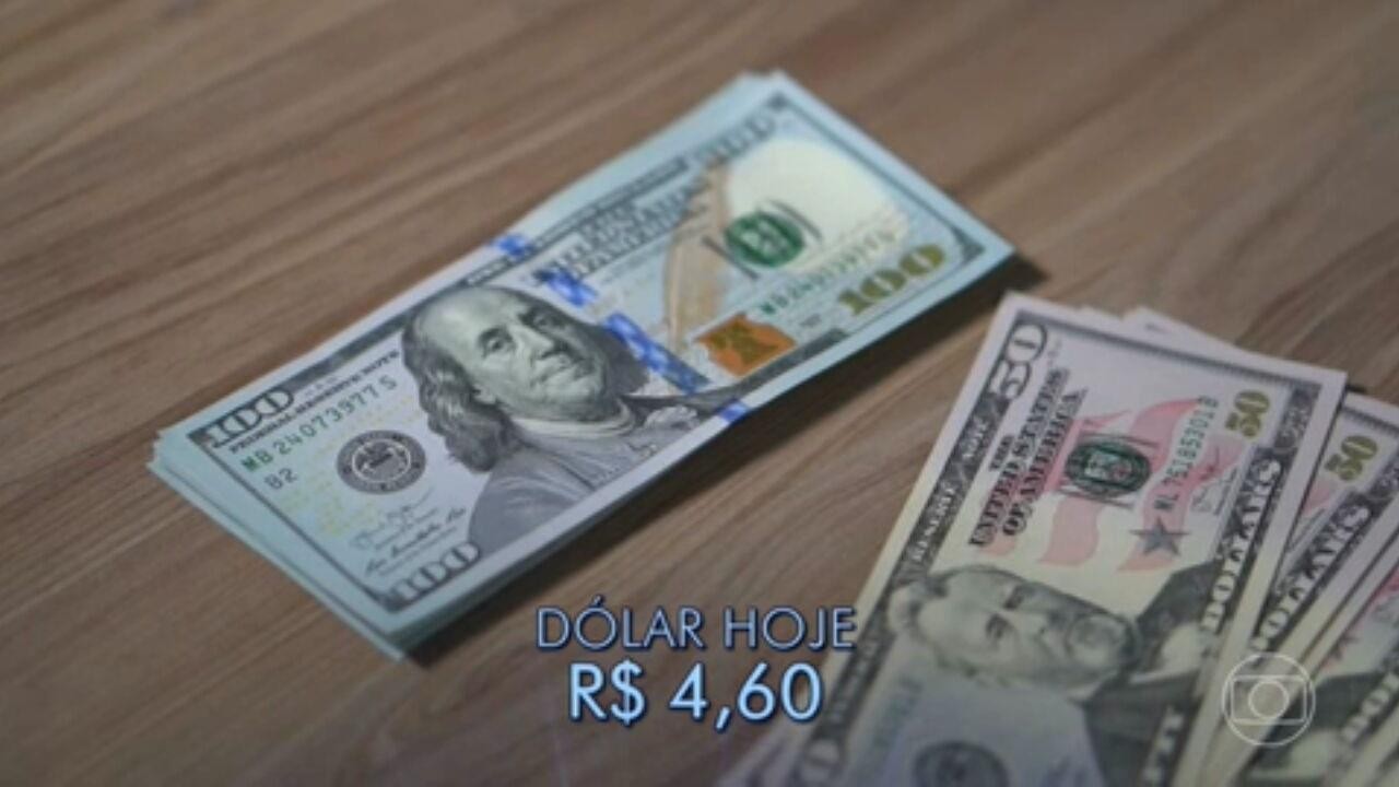 Dólar tem maior alta em três semanas, após abrir o dia abaixo de R$ 4 ...