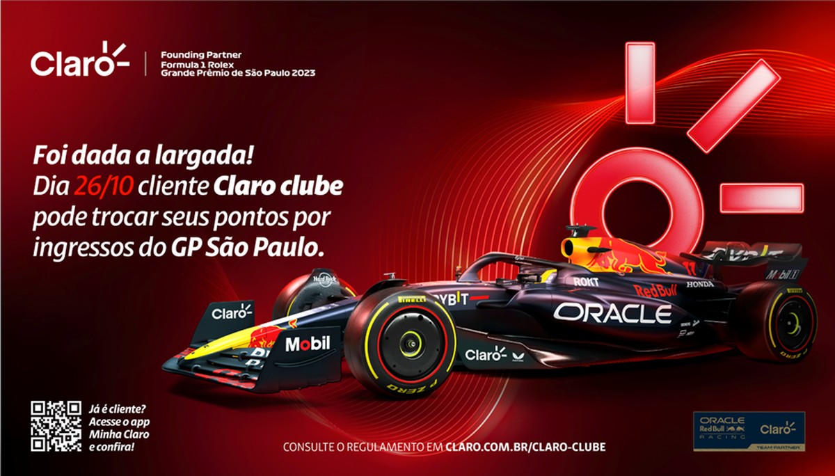 Claro é a operadora oficial do GP São Paulo e levará clientes para ...