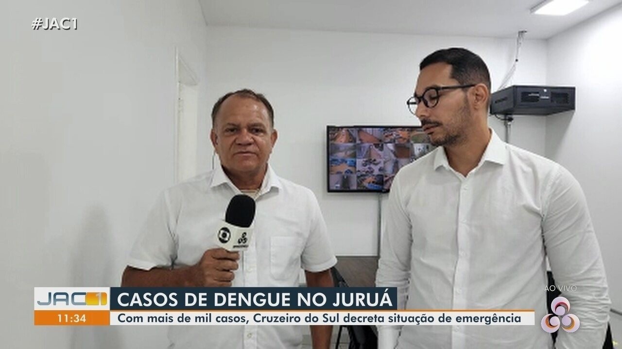 Com mais de 1,5 mil casos de dengue em janeiro, 2ª maior cidade do Acre decreta emergência em ...
