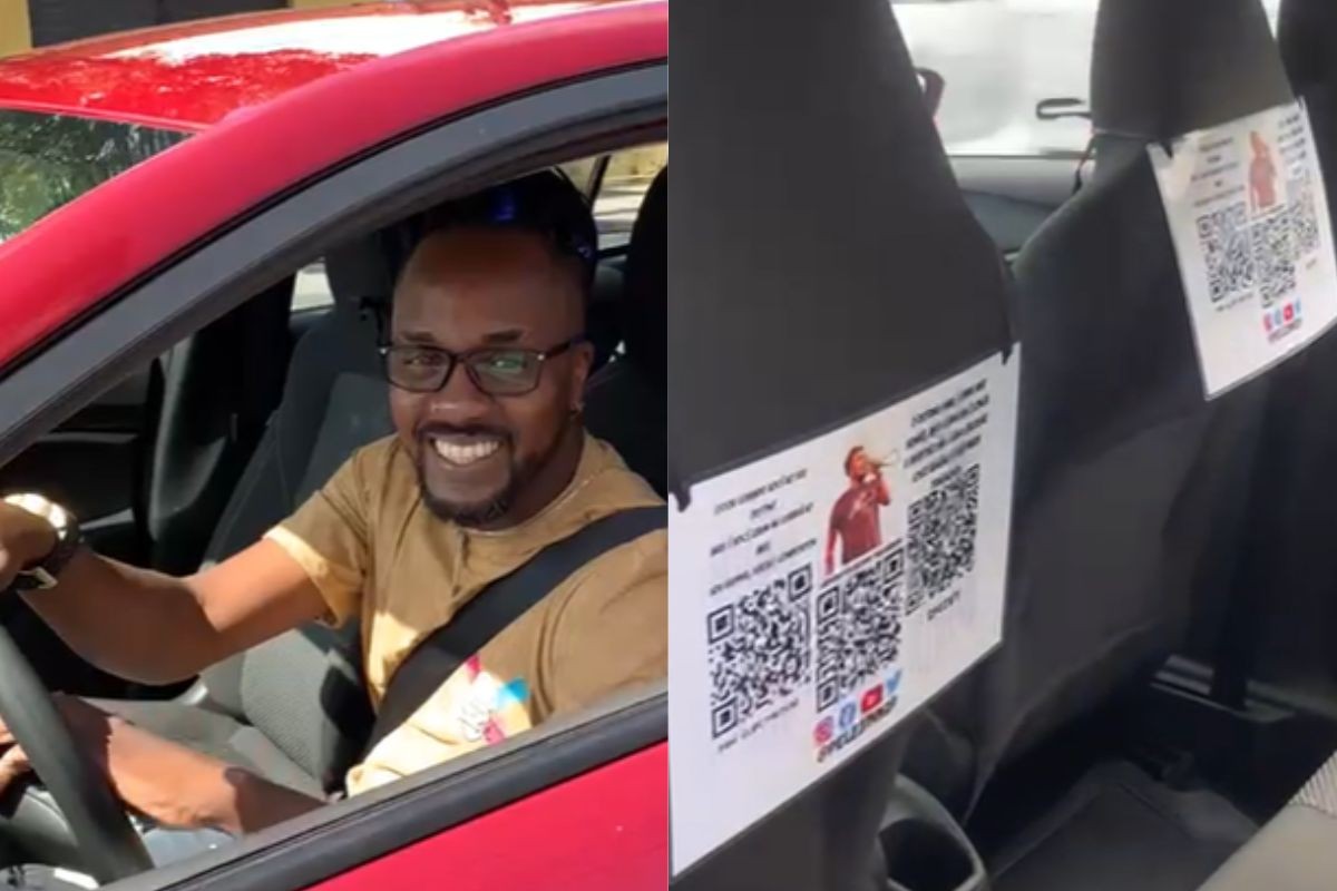 'Rapper Uber' sonha viver da música enquanto percorre as ruas do ...