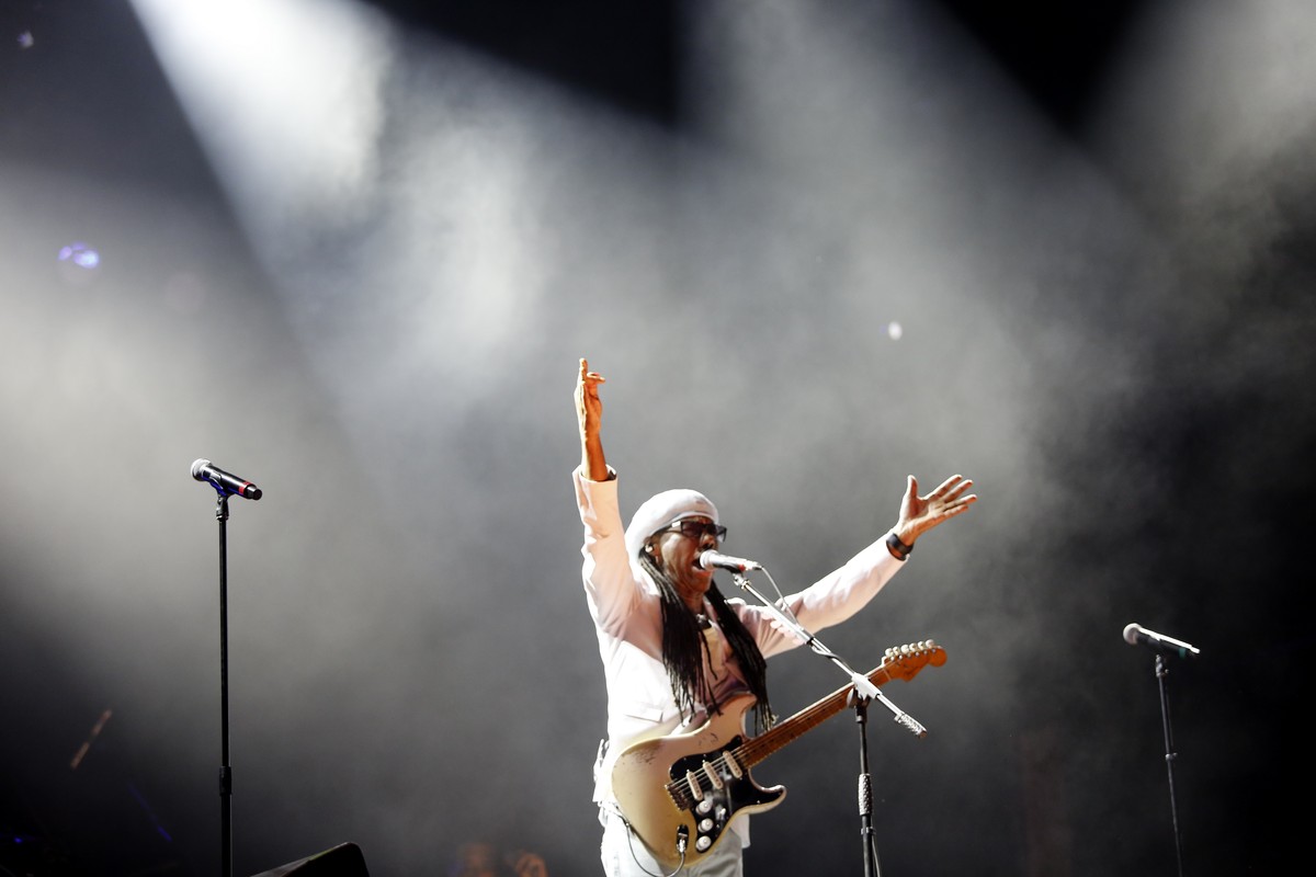 Rock in Rio 2017 DIA 3: Nile Rodgers & Chic; FOTOS | Rock in Rio 2017 | G1