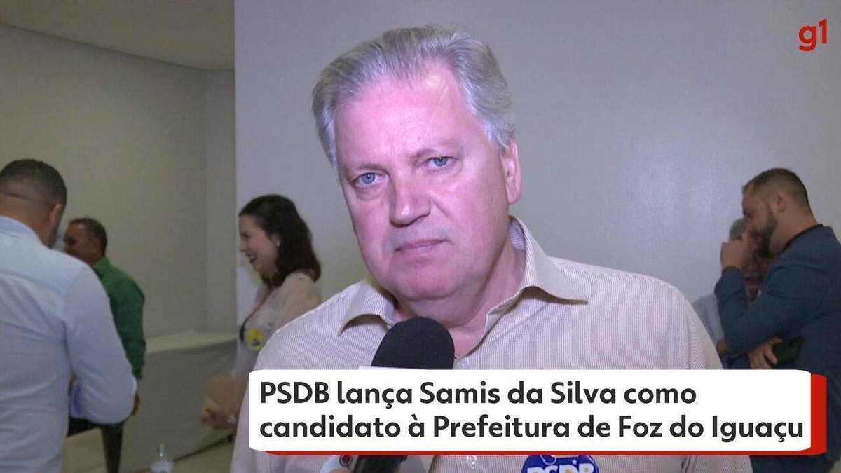 PSDB oficializa candidatura de Samis da Silva à Prefeitura de Foz do ...