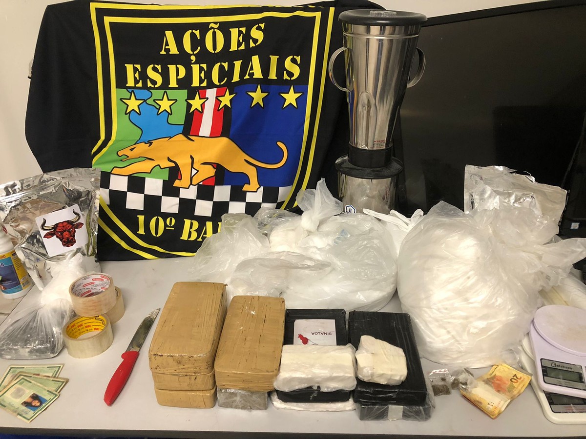 Suspeito De Integrar Facção Criminosa é Preso Com 20 Kg De Drogas Em
