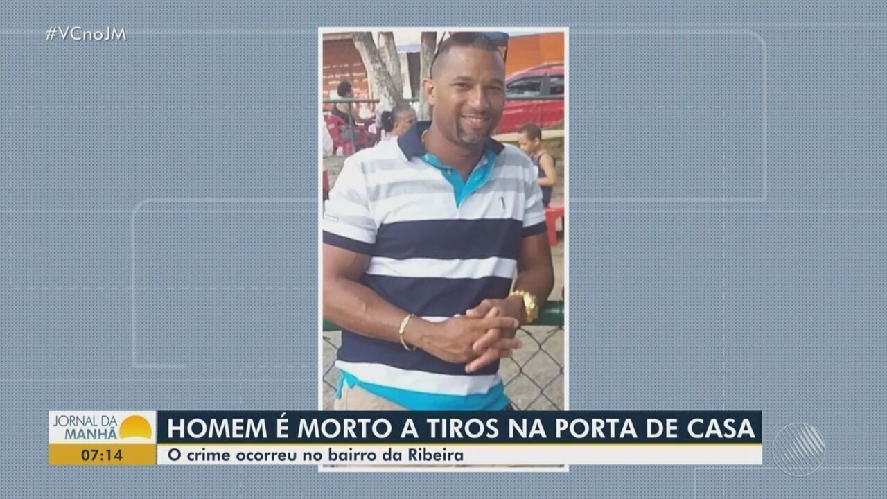 Homem é morto a tiros na porta de casa após reagir a assalto em ...
